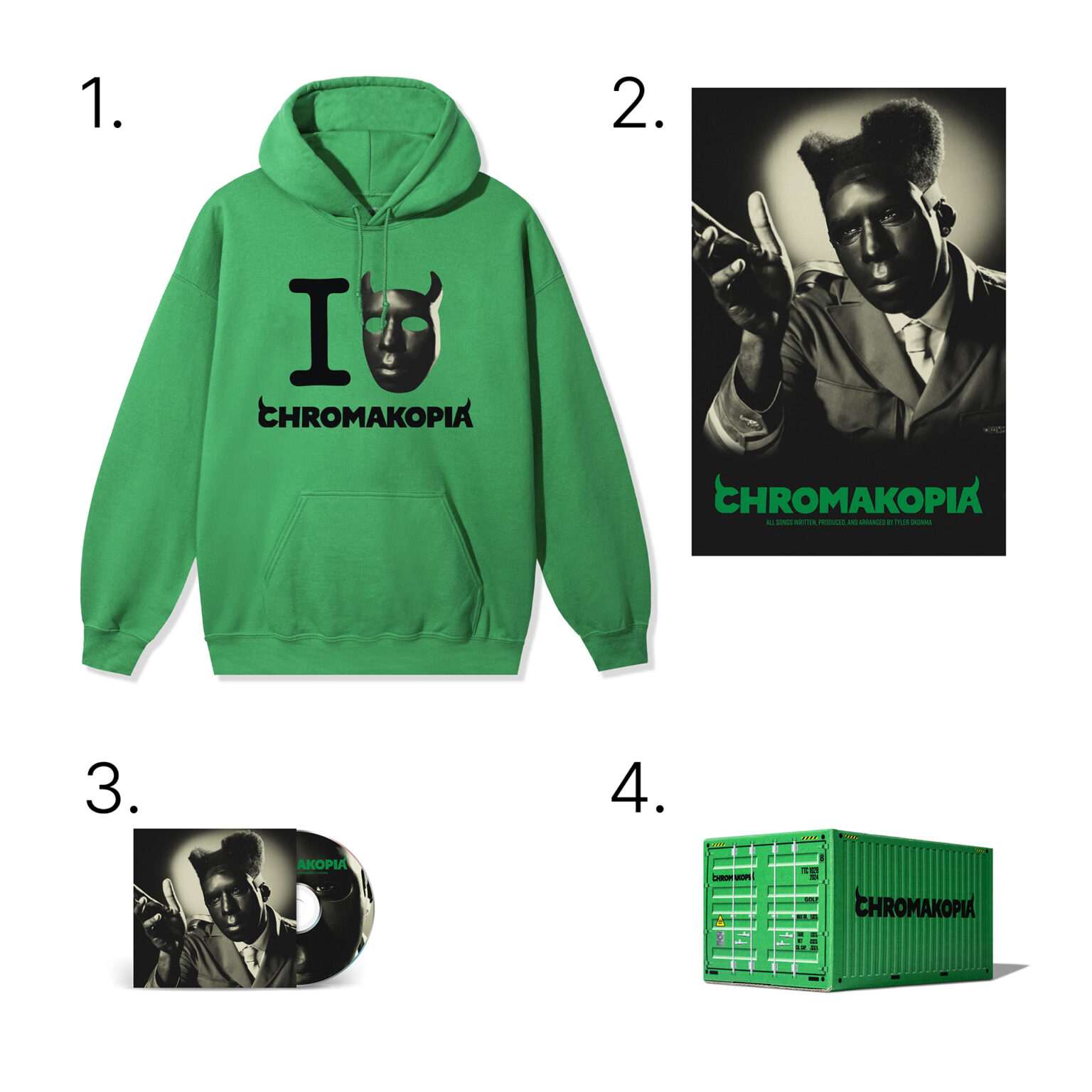 스노비의 CHROMATOKOPIA 리미티드 컬렉션 – 빰!